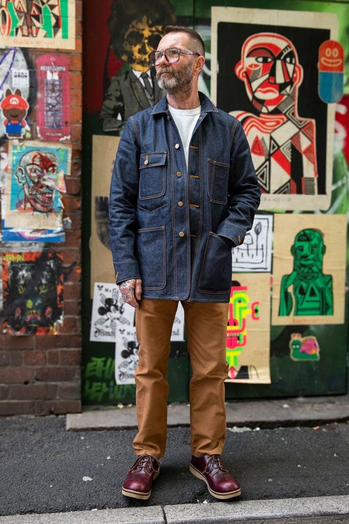 Bob Job Selvedge Denim Chore Coat